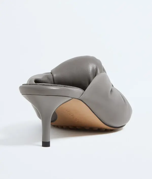Bottega Veneta Cherry Mule - Basalt