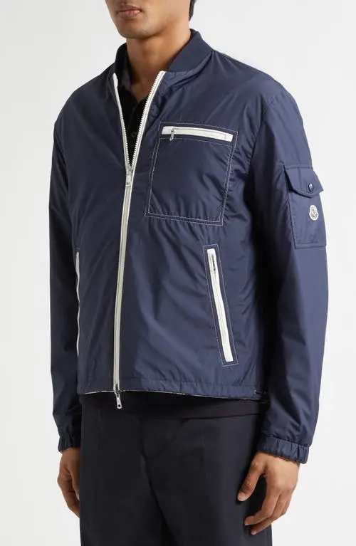 Moncler Achensee Reversible Bomber Jacket - Blue