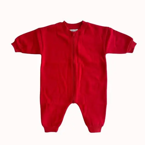 WINNIE + CREW Danni Fleece Jumpsuit - Mars Red