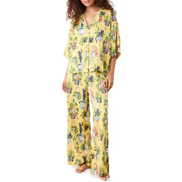 PRINTFRESH Wildest Dreams Pajamas - Sunshine