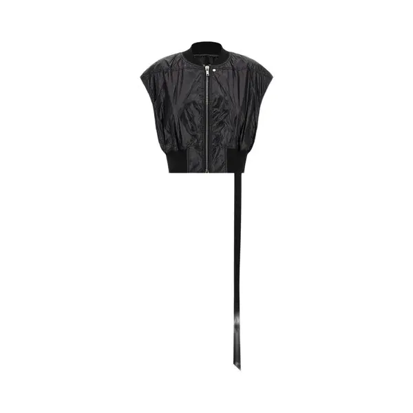 Rick Owens Senza Maniche Tatlin Bomber - Black