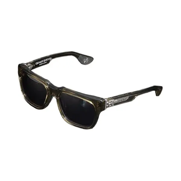 Chrome Hearts Box Officer Sunglasses - Green