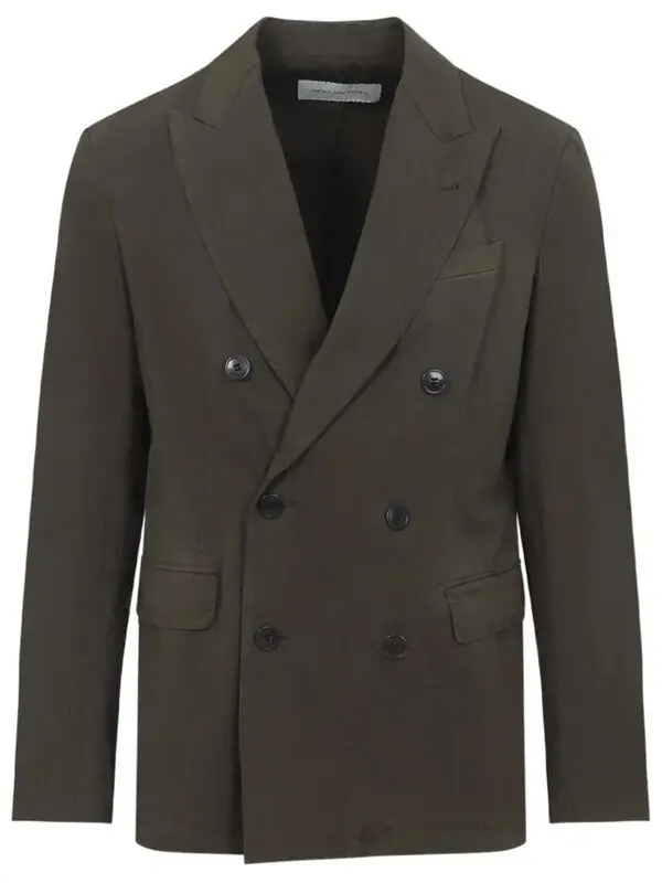 Dries Van Noten Balto Double-breasted Blazer - Green