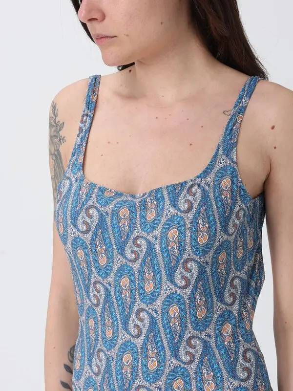 Etro Printed One-piece Swimsuit - Multicolor