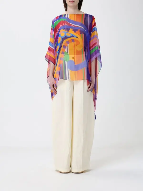 Etro Printed Kaftan Top