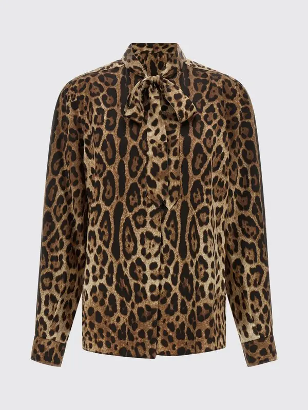 Dolce & Gabbana Leopard Print Shirt
