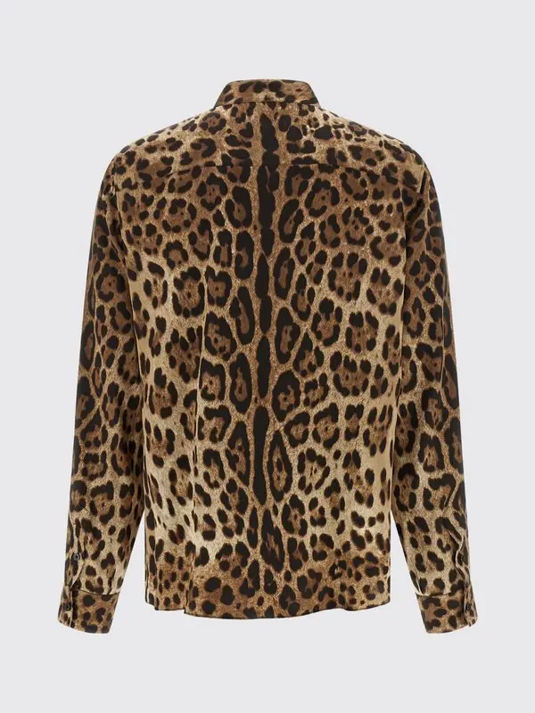 Dolce & Gabbana Leopard Print Shirt