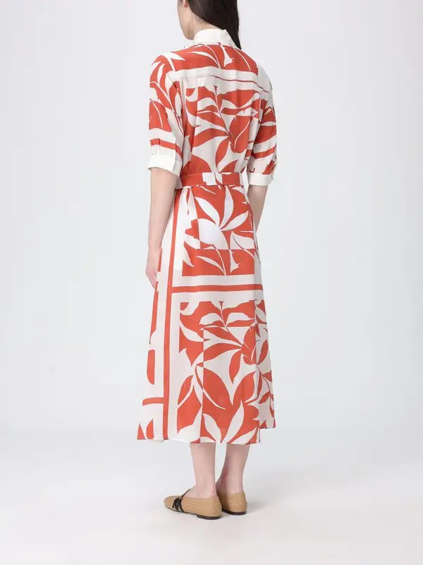 Max Mara Printed Shirt Dress - Multicolor