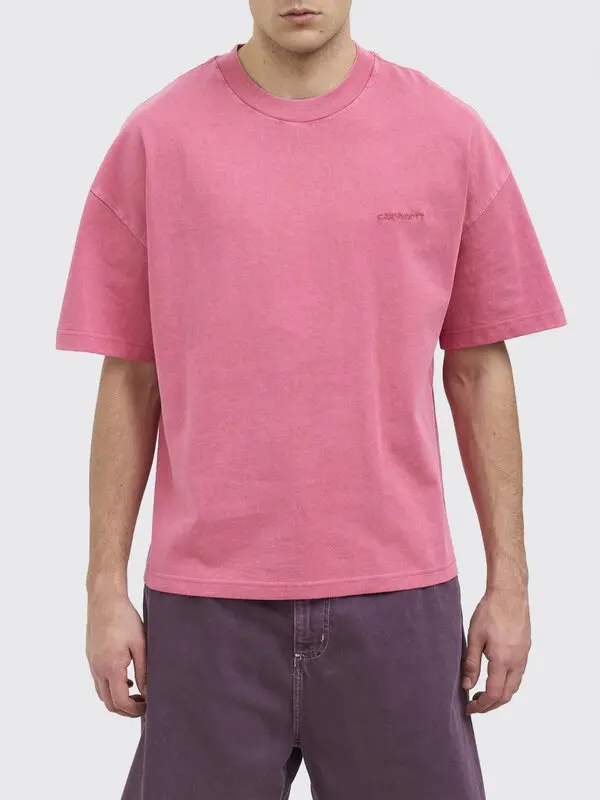 Carhartt Work In Progress Cotton T-shirt - Pink