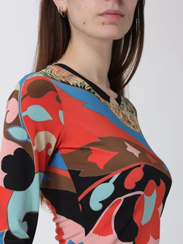 Etro Printed Polyester T-shirt