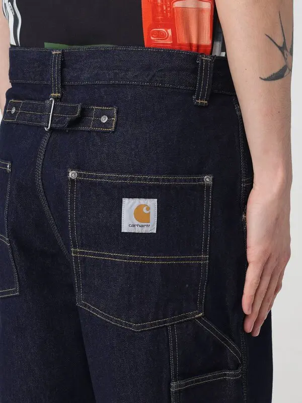 Carhartt Work In Progress Belmont Cotton Denim Jeans - Blue
