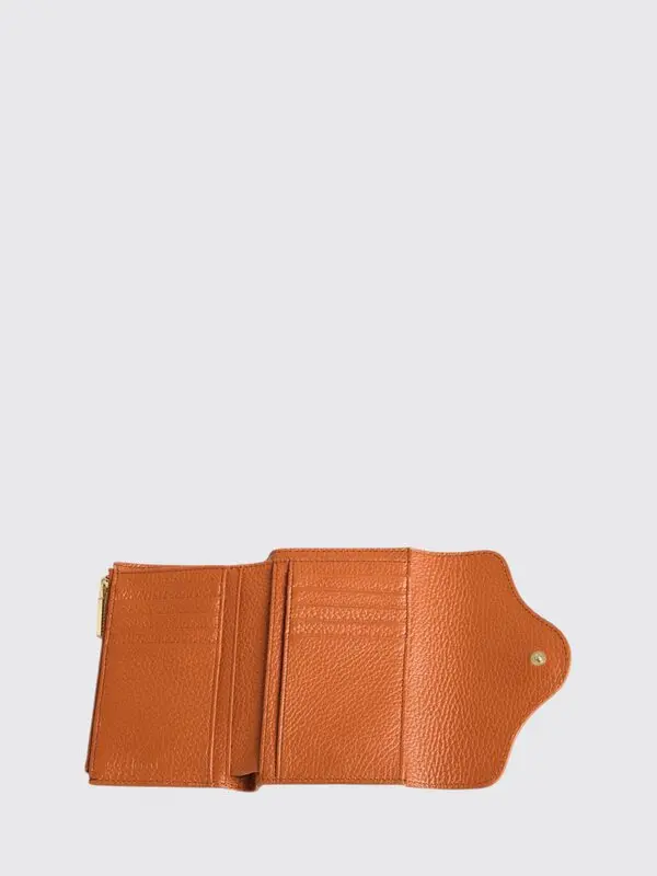 COCCINELLE C-me Grained Leather Wallet - Red