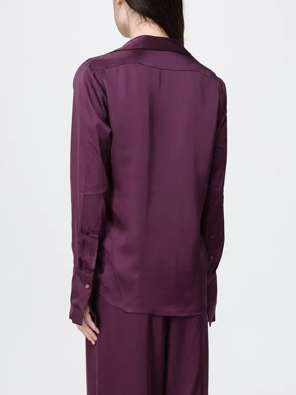 Dries Van Noten Long-sleeved Satin Shirt
