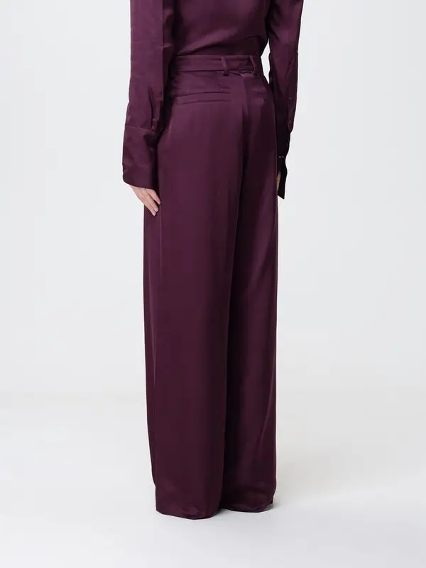 Dries Van Noten Satin Palazzo Trousers