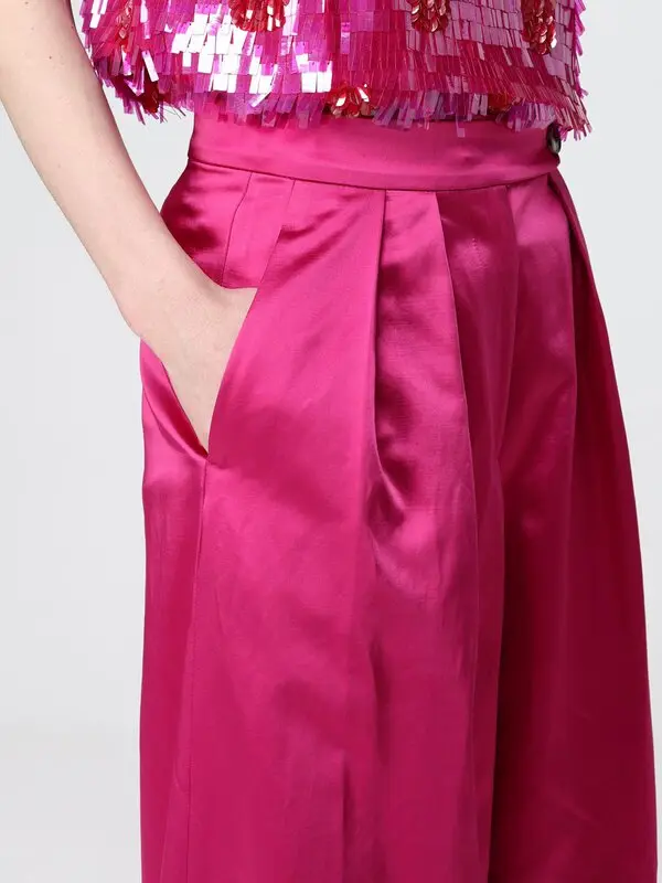 Dries Van Noten Cotton Blend Palazzo Trousers