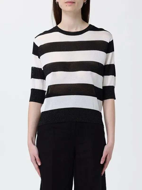 KANGRA Striped Viscose Blend Sweater - Multicolor