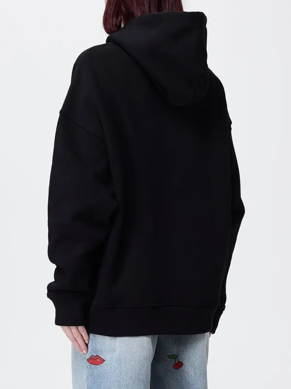 Fiorucci Hoodie With Graphic Print - Black