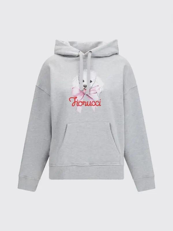 Fiorucci Logo Cotton Hoodie