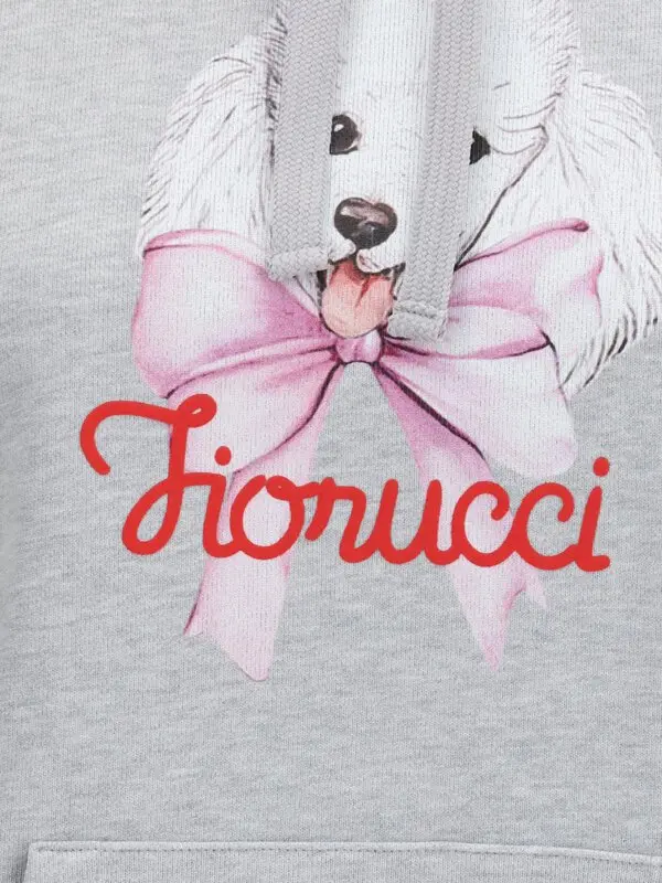 Fiorucci Logo Cotton Hoodie