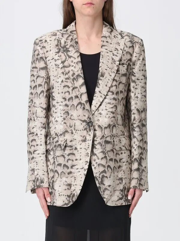 Pinko Snake Print Blazer
