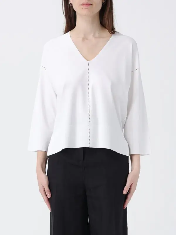 KANGRA Knit Top - White