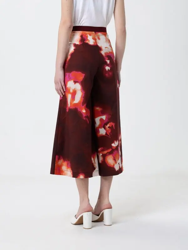 Liviana Conti Printed Wide-leg Trousers