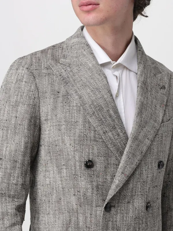 Tagliatore Double-breasted Peak Lapel Blazer