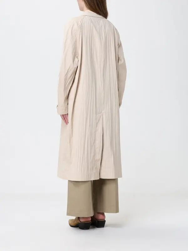 TELA Long Cotton Blend Trench Coat