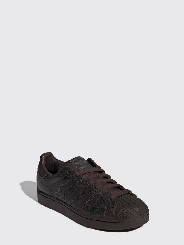 ADIDAS ORIGINALS Superstar Ii Crackled Leather Sneakers