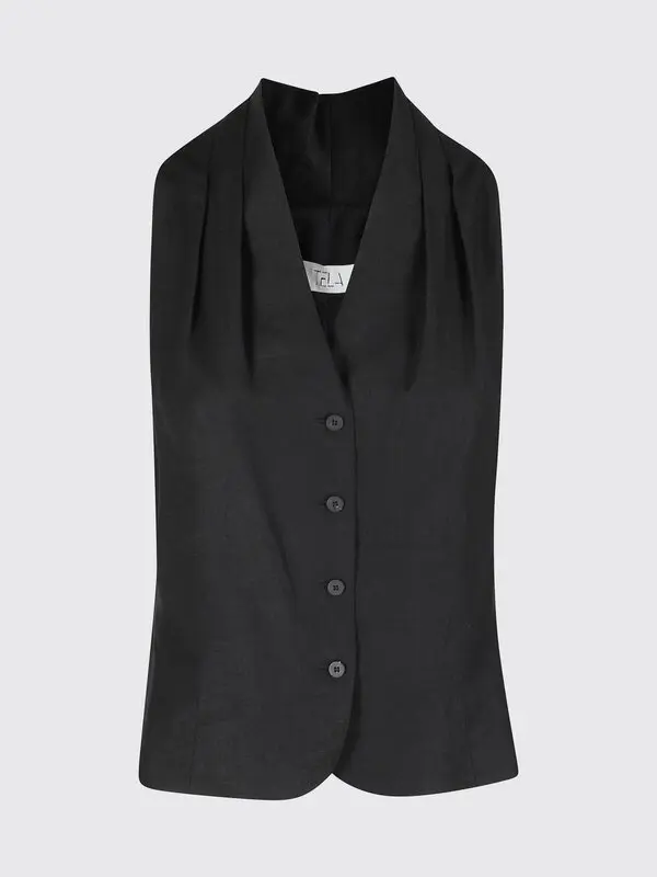 TELA Waistcoat - Black