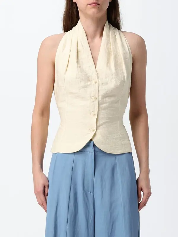 TELA Waistcoat - Yellow