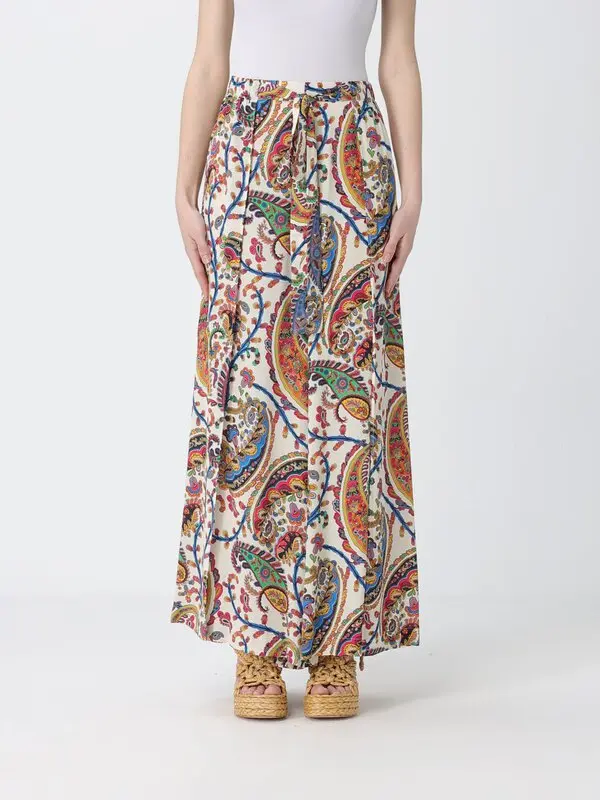Etro Paisley Print Maxi Skirt