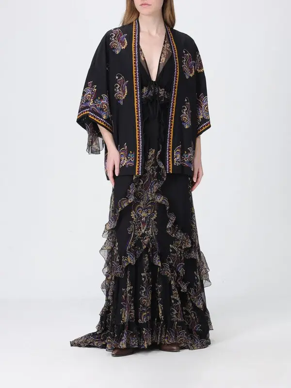 Etro Printed Kimono Jacket