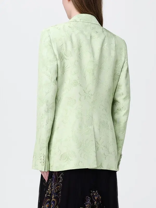 Etro Single Breasted Jacket - Mint