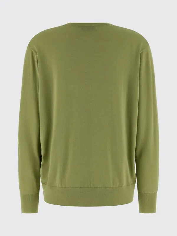 Dries Van Noten V-neck Sweater - Green