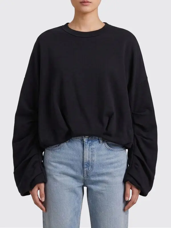 Dries Van Noten Cotton Sweatshirt - Black