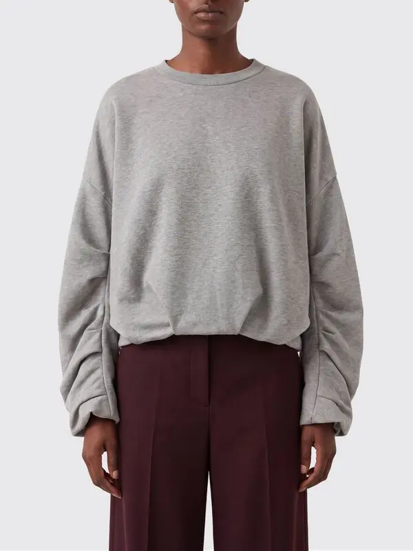 Dries Van Noten Cotton Sweatshirt - Grey