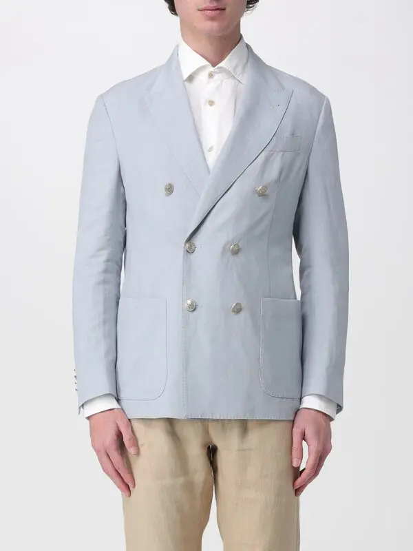 Eleventy Jacket - Gnawed Blue