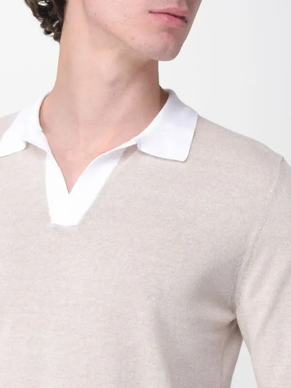 Eleventy Polo Shirt - Sand