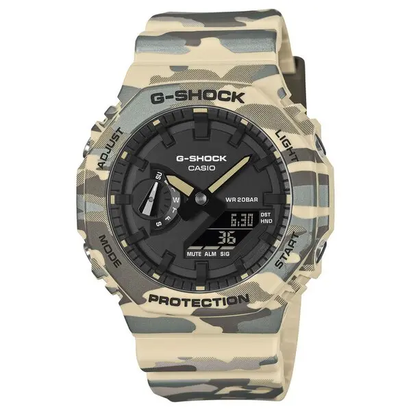 G-Shock Analog Digital Watch 45.4mm - Stainless Steel