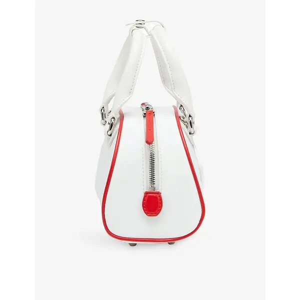 DIESEL® 1dr Dome Leather Cross-body Bag