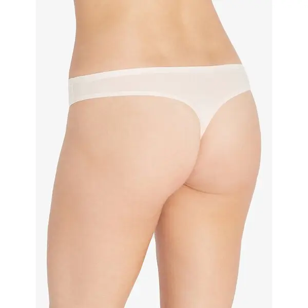 Chantelle Soft Stretch Seamless One-size Thong - Soft Pink