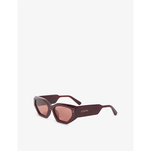 JOSEPH Souk Cat-eye Sunglasses - Plum