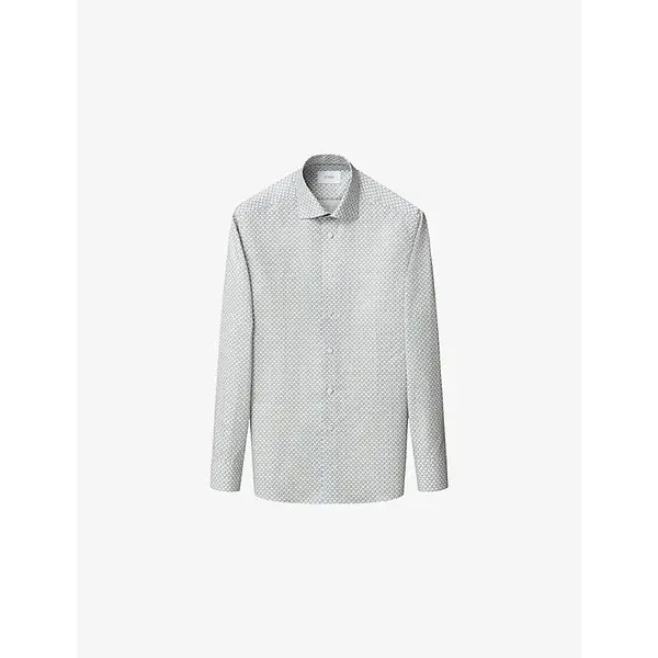 Eton Motif Slim-fit Cotton-twill Shirt