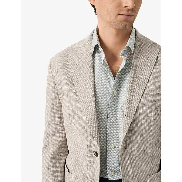 Eton Motif Slim-fit Cotton-twill Shirt