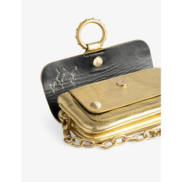 Zadig&Voltaire Branded Leather Wallet Bag