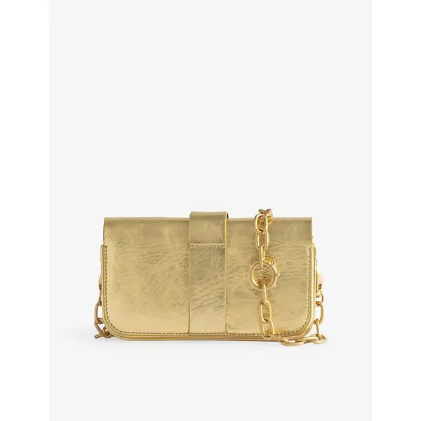 Zadig&Voltaire Branded Leather Wallet Bag