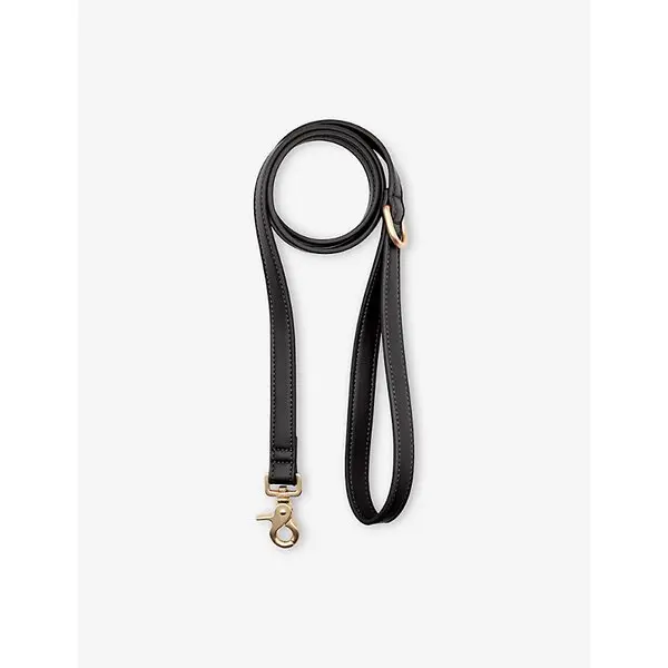 CAFIDE Jala Vegan-leather Dog Leash - Black