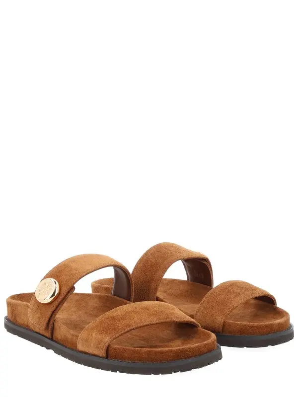 Tory Burch Romy Sandals - Brown