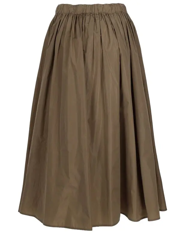 Max Mara Lonza Midi Skirt - Brown